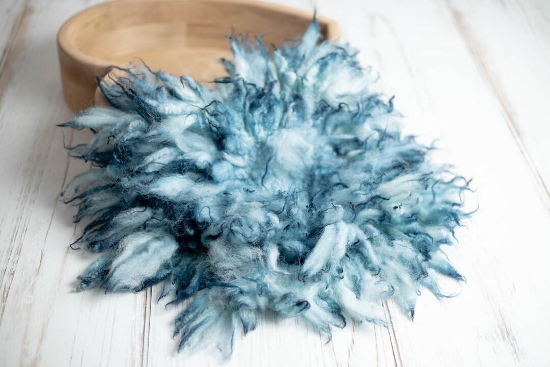 Newborn Wool Layer, Baby Photography Props, Curly Flokati Blanket ...
