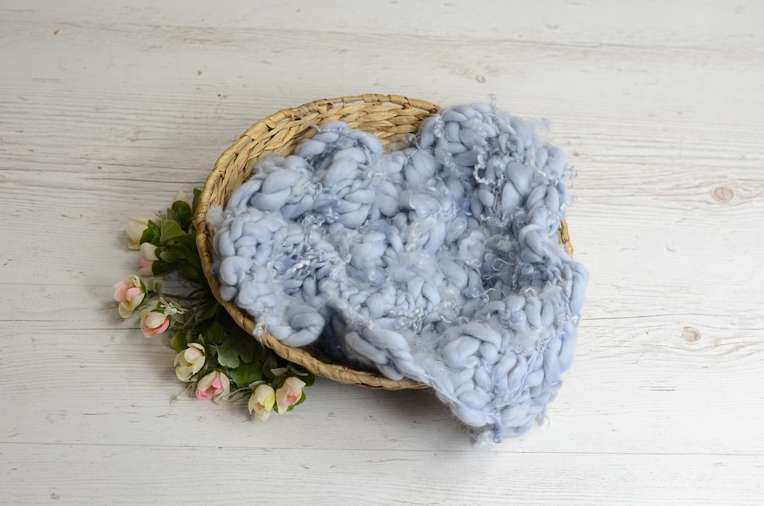 7 Colors Knit Baby Layer, Newborn Layering Blanket, Photo Prop Wool ...