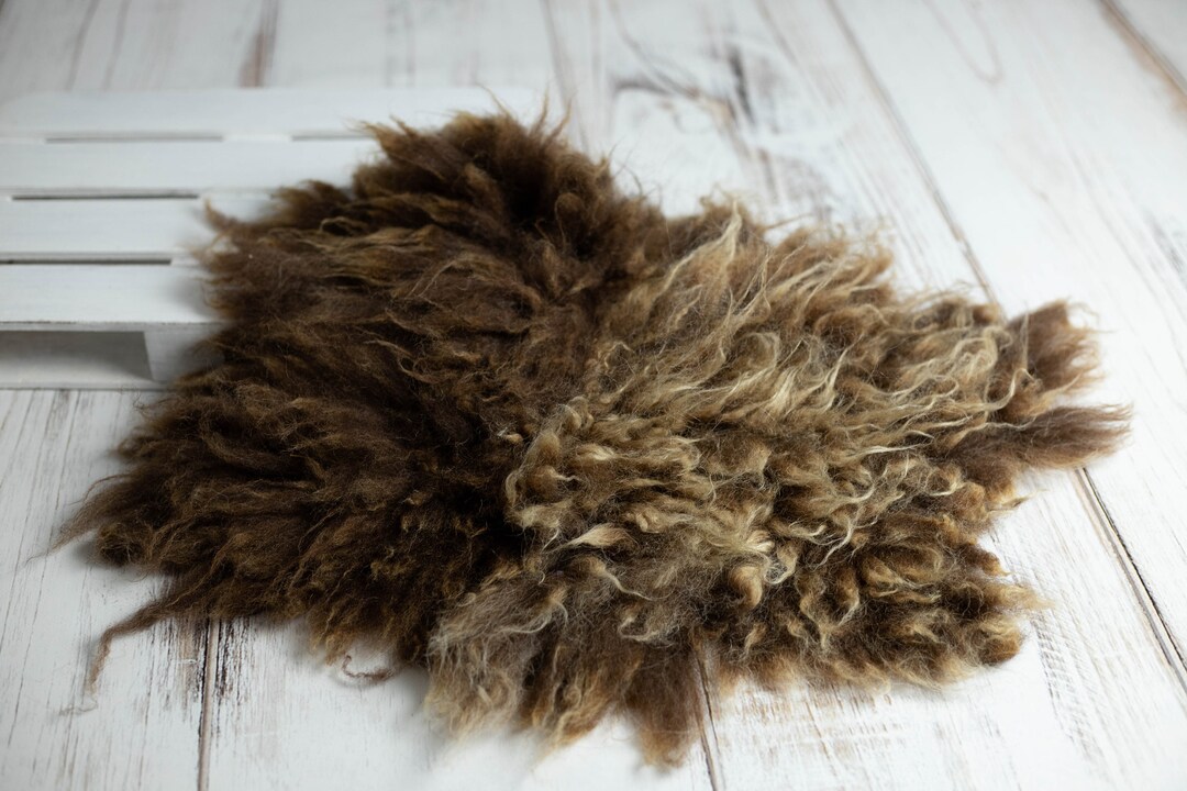 Wool Fluffy Blanket, Baby Photo Props, Felted Layer, Flokati Blanket ...