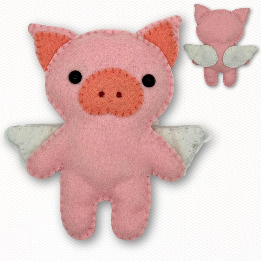 Flying Pig Felt Ornament Sewing Pattern (PDF Pattern) - Etsy