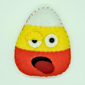 Zombie Candy Corn Felt Pattern/pdf Template Download/halloween Felt ...