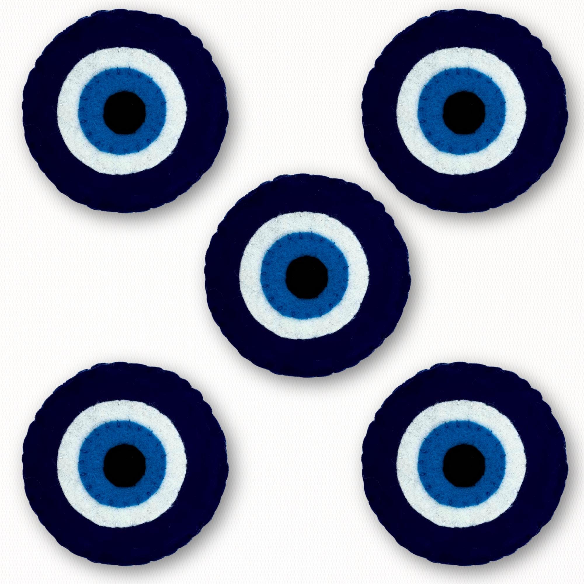 Evil Eye Felt Ornament Sewing Pattern: DIY Halloween Decor (PDF Pattern ...