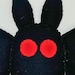 Mothman Felt Sewing Pattern: Spooky Halloween Ornament (PDF Pattern) - Etsy