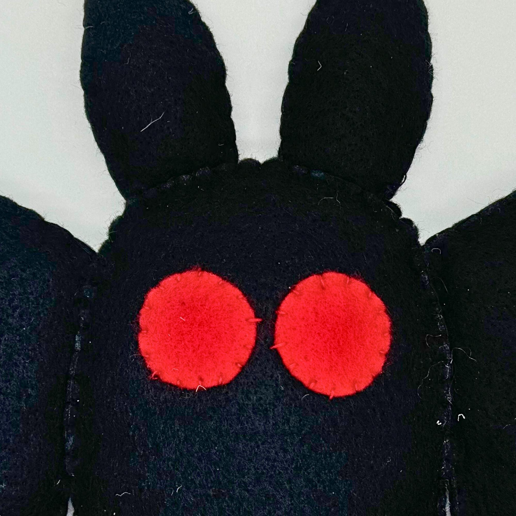 Mothman Felt Sewing Pattern: Spooky Halloween Ornament (PDF Pattern) - Etsy