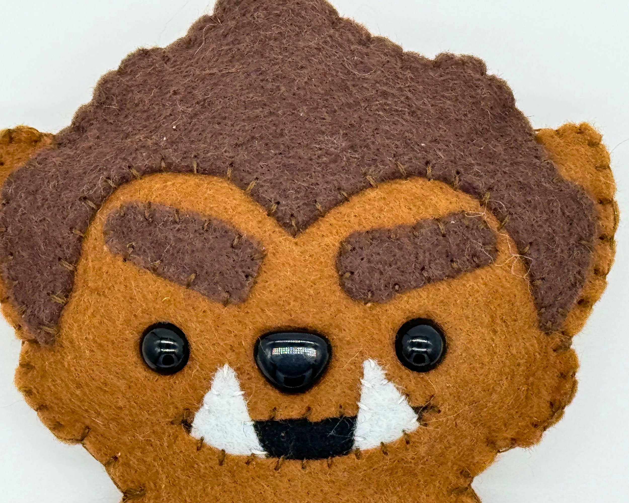 Werewolf Felt Sewing Pattern/pdf Pattern Template Download/felt ...