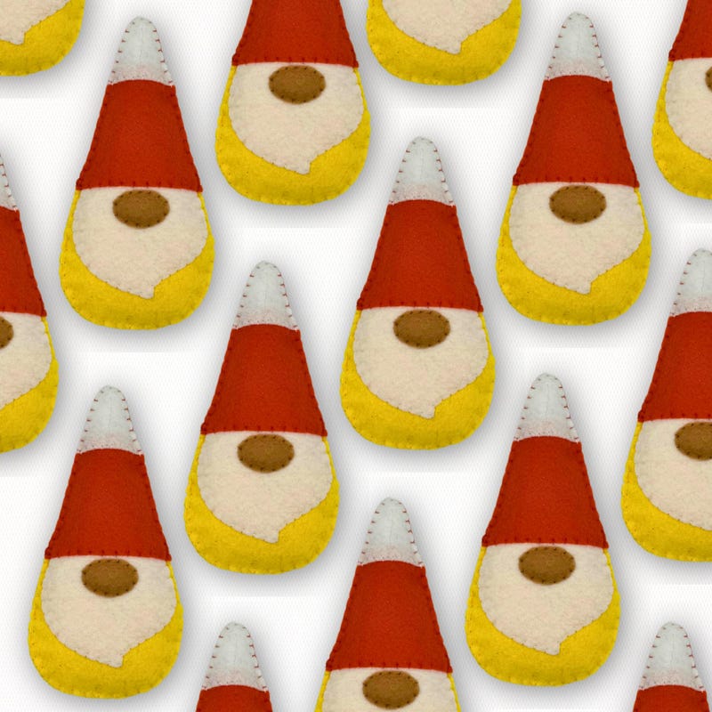 Candy Corn Gnome - Etsy