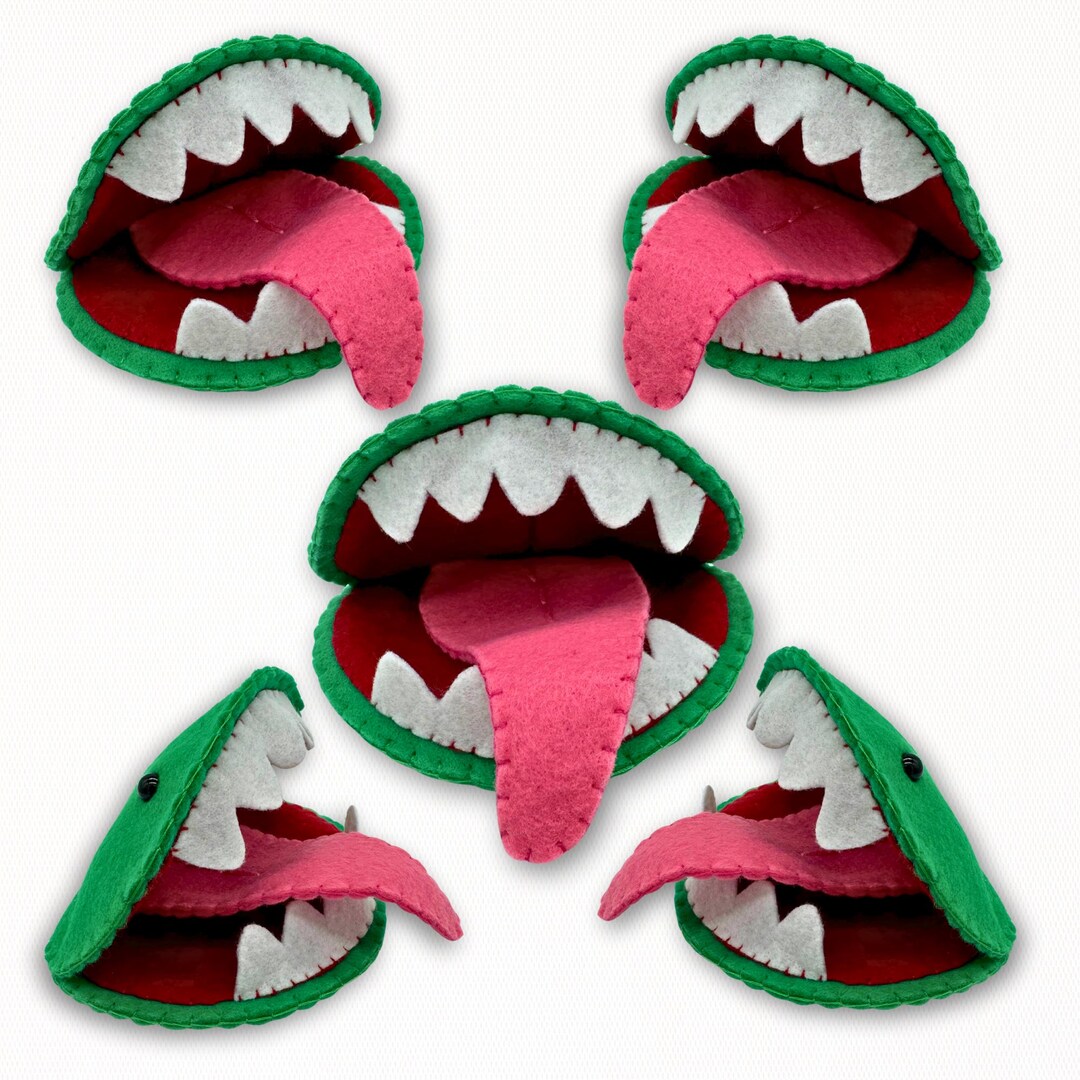 Felt Venus Fly Trap Sewing Pattern: DIY Plant Plush (PDF Pattern) - Etsy UK
