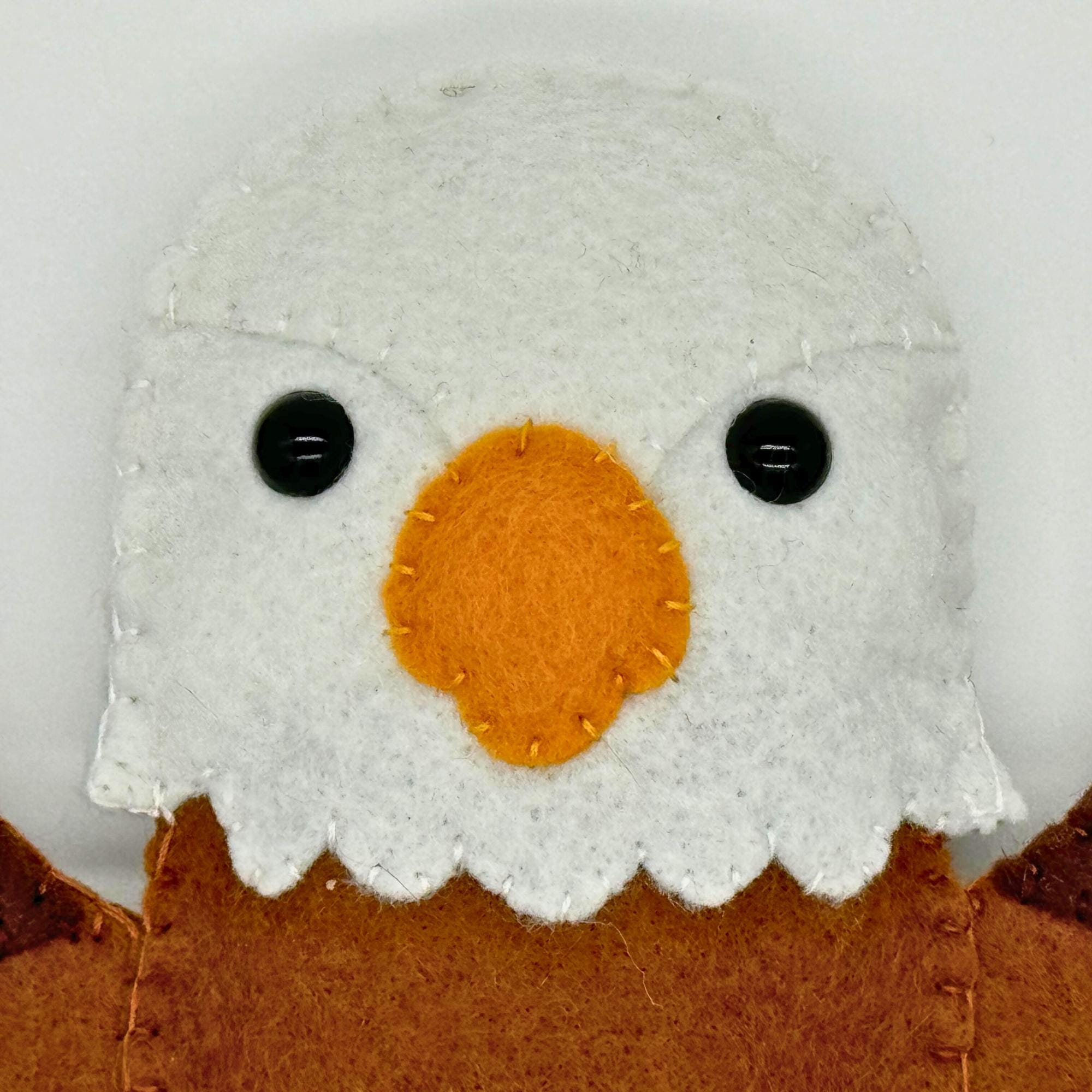 Bald Eagle Felt Sewing Pattern: Bird Ornament/toy (PDF Pattern) - Etsy
