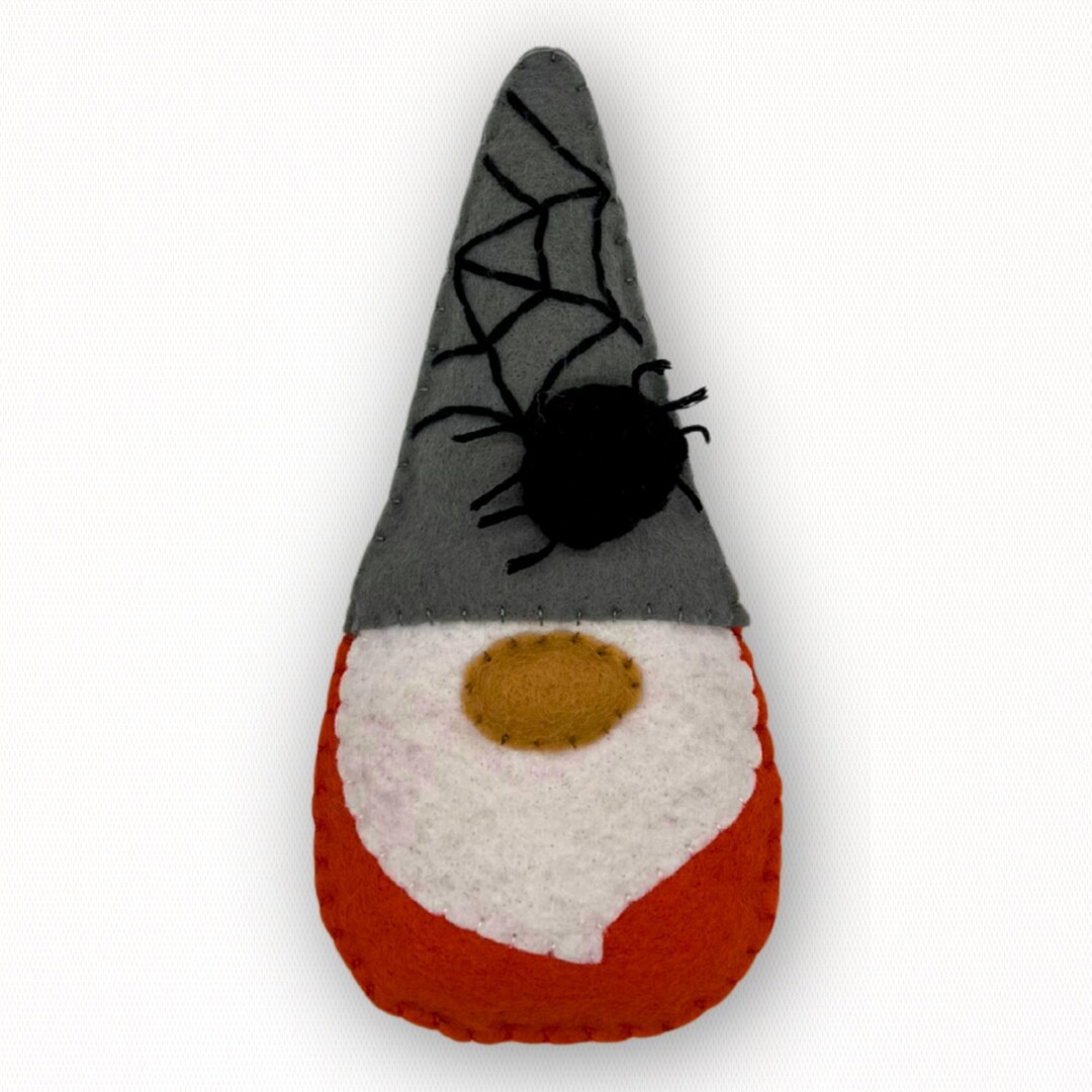 Felt Gnome Spider Web Ornament Pattern (PDF Download) - Etsy