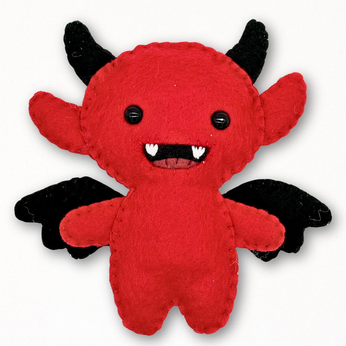 Felt Devil Sewing Pattern: Halloween Plush Ornament (PDF Pattern) - Etsy