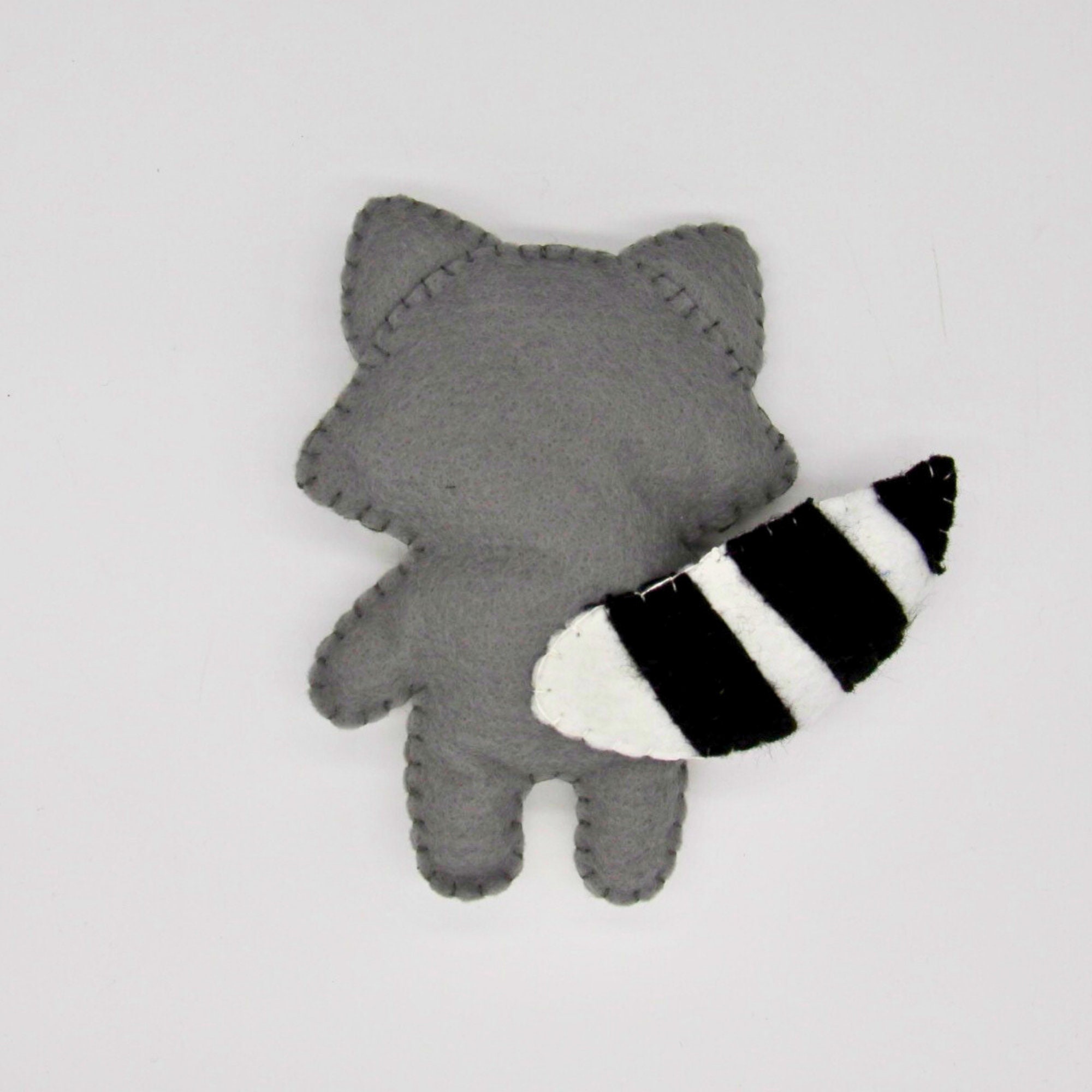 Raccoon Sewing Pattern/raccoon Template/plush Toy Sewing Tutorial/felt ...