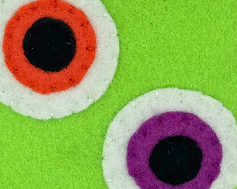 Eyeball Jar Felt Pattern/pdf Template Download/halloween Pattern ...