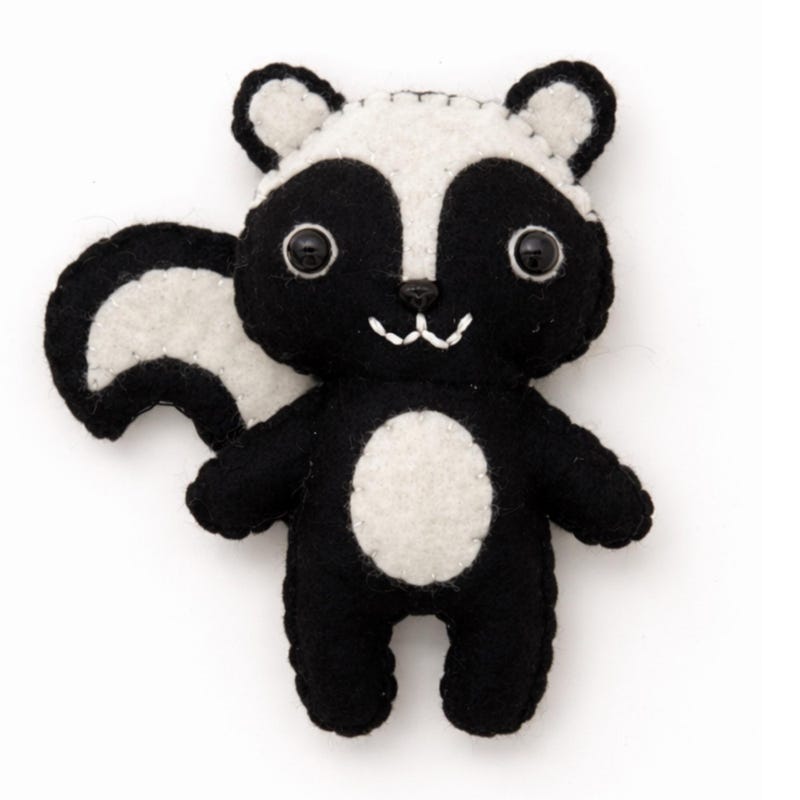 Felt Skunk Pattern - Etsy