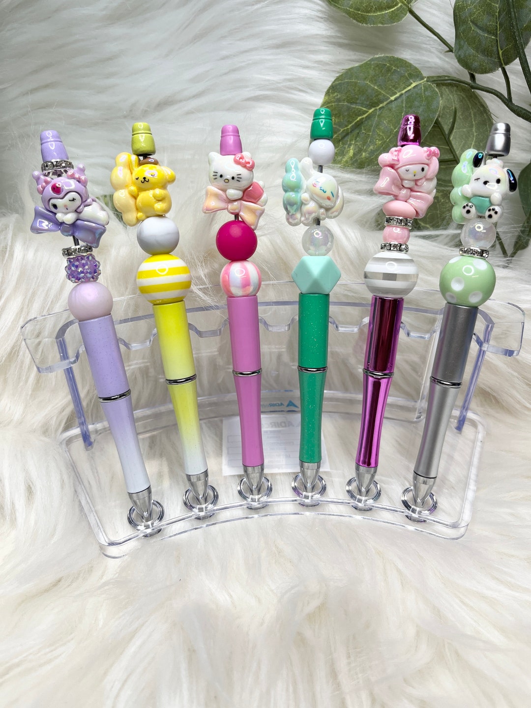 Handmade Beaded Pens girl Characters Pens - Etsy