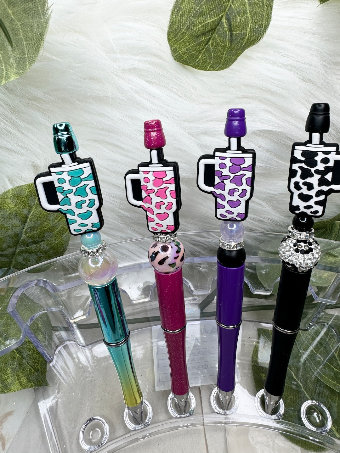 Handmade Beaded Pens/tumbler Focal Pens - Etsy