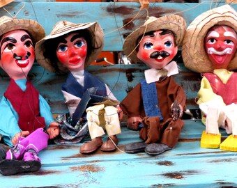 Vintage Howdy Doody Princess Summer Fall Winter Spring 1950s Marionette ...