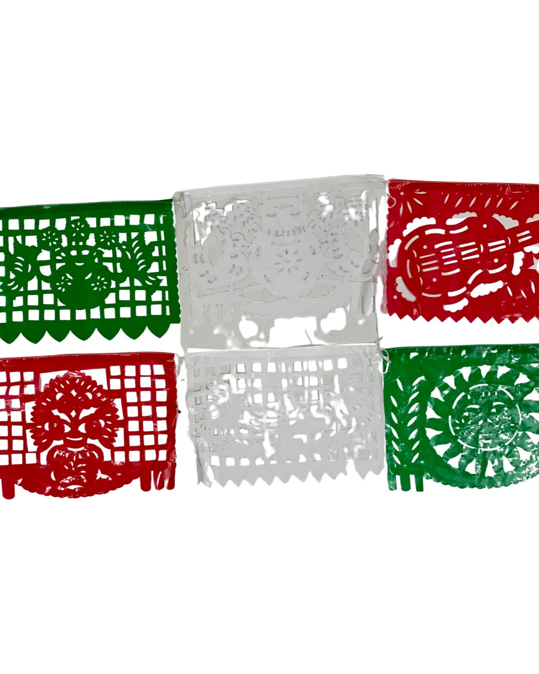 3 PACK mexican Party Flag Banners 3 Color 15' String 10x13 - Etsy