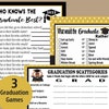 Graduation Jeopardy, Graduation Trivia Game, Graduation Quiz ...