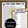 New Years Feud, New Years Family Feud, Fun New Years Printable Game ...