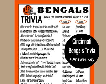 Super Bowl Trivia Game - Etsy
