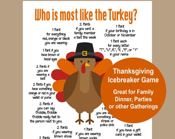 Thanksgiving Jeopardy Game, Thanksgiving Trivia Game, Activities for ...