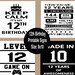 12th Birthday Signs 12 Birthday Party Decorations 12th | Etsy