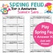 Spring Family Feud Trivia Game, Spring Trivia Game, Spring Seniors Game ...