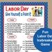 Labor Day Icebreaker Game, Fun Labor Day Game, Summer Family BBQ Game ...