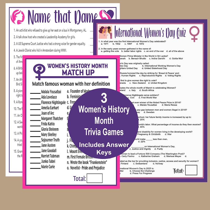 Womens History Month - Etsy