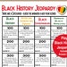 Black History Jeopardy, Black History Trivia Game, African American ...