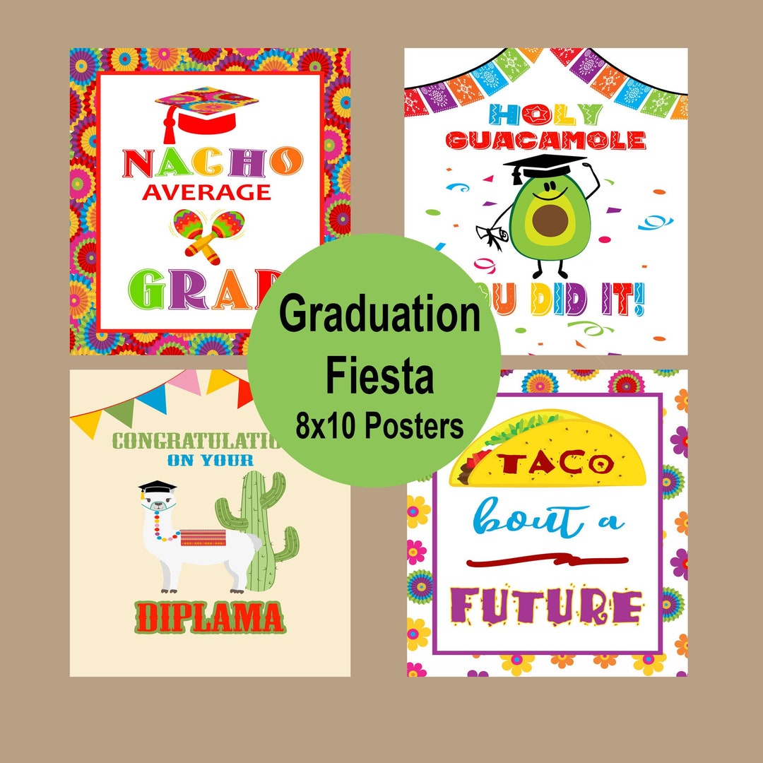 Graduation Decorations, Graduation Fiesta Party, Graduation Fiesta ...