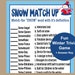 Winter Game, Wintertime Activity for Kids, Winter Snow Trivia Game ...
