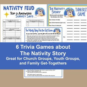 The Nativity Story Trivia Games, the Christmas Story Trivia Games ...