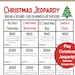 Christmas Trivia Game, Christmas Jeopardy, Christmas Seniors Game ...