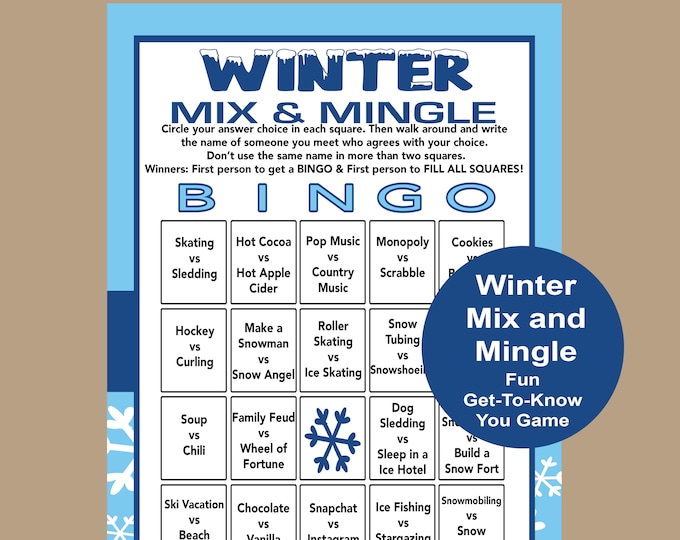 Winter Trivia Game, Winter Jeopardy, Winter Seniors Game, Winter School ...