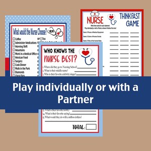 Nurse Appreciation Week Games, Nurse Trivia Games, Fun Nurse Birthday ...