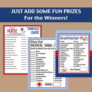 Nurse Trivia Games, Nurse Graduation Games, Nurse Appreciation Week ...
