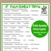 Palm Sunday Trivia Game, Printable Christian Easter Activity, Palm ...