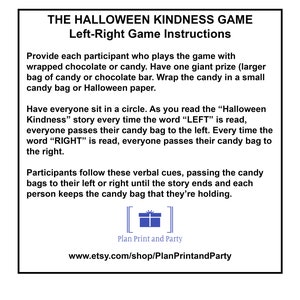 Left Right Halloween, Kids Left Right Game, School Activity, Halloween ...