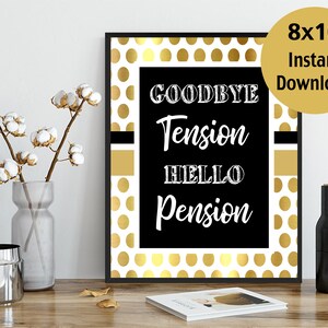 Retirement Party Posters, Retirement Decor, Retirement Print, Dad ...