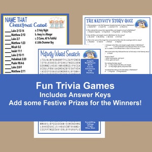 The Nativity Story Trivia Games, the Christmas Story Trivia Games ...