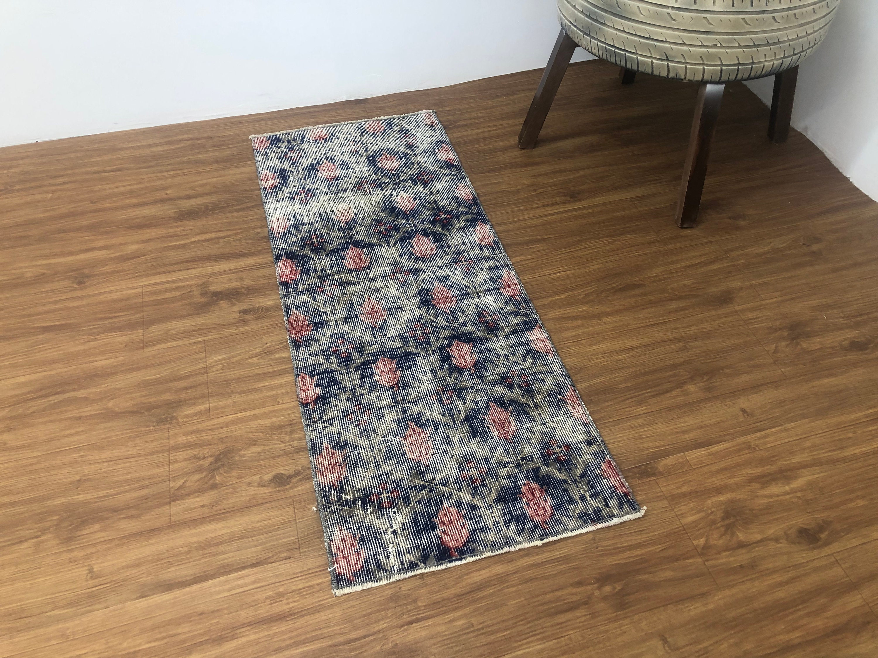 1x4 Oushak Door Mat Rug Kilim Door Mat1x4 Turkish Area Rug - Etsy