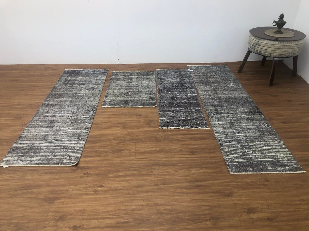 1x6 TURKISH CARPET Runner,1x4 Hemp Runner Rug,1x3 Runner Rug, Handmade ...