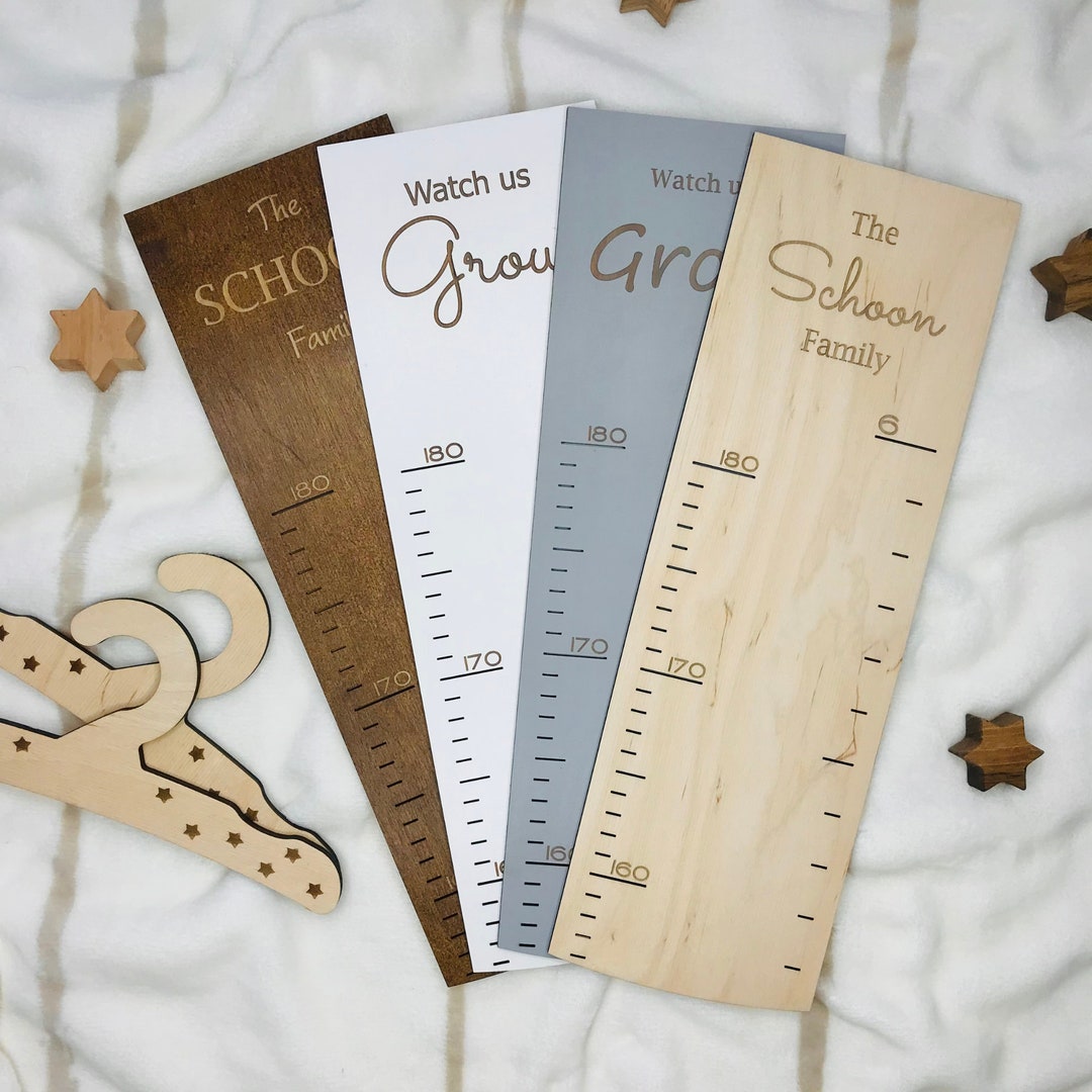 Babies Growth Chart Customizable Height Tracking Chart - Etsy