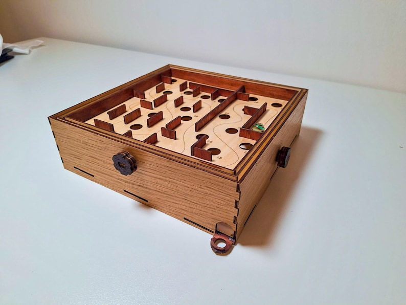 Wooden Maze Game Laser Cut - Dxf File - Etsy