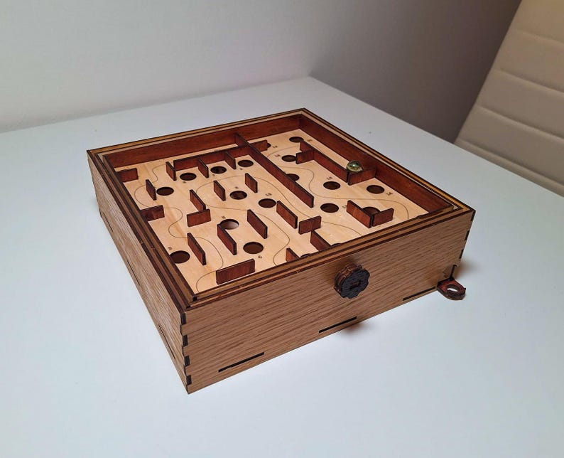 Wooden Maze Game Laser Cut - Dxf File - Etsy