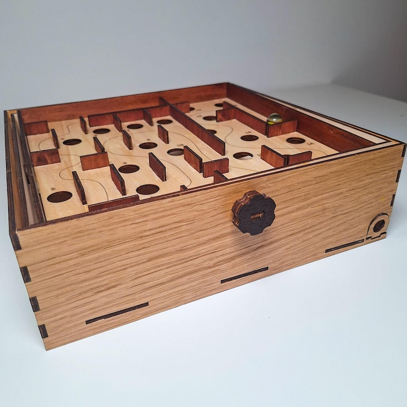 Wooden Maze Game Laser Cut - Dxf File - Etsy