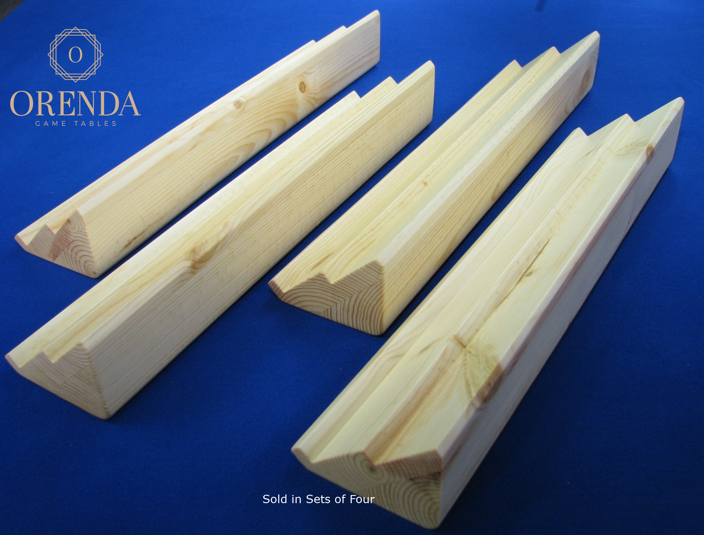 Pine Tile Holders - 4 Pack // Tile Holders // Rummikub // Mexican Train ...