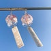Japanese Wind Chime Furin Glass Sakura Cherry Blossom Flower With ...