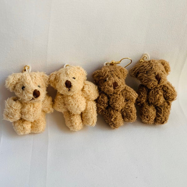 Bear Earrings - Etsy